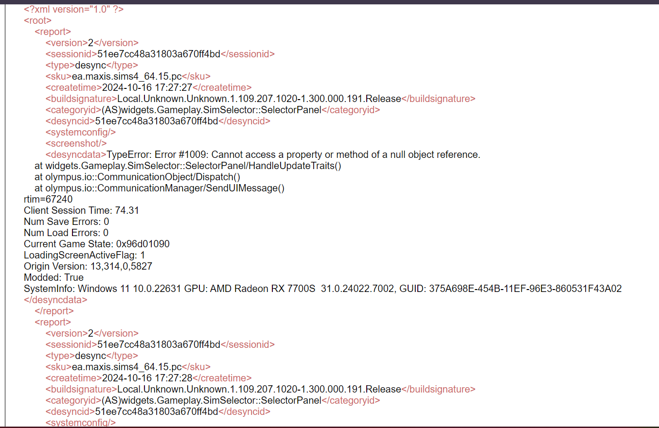 Help!! Broken UI Mods | EA Forums - 4986442